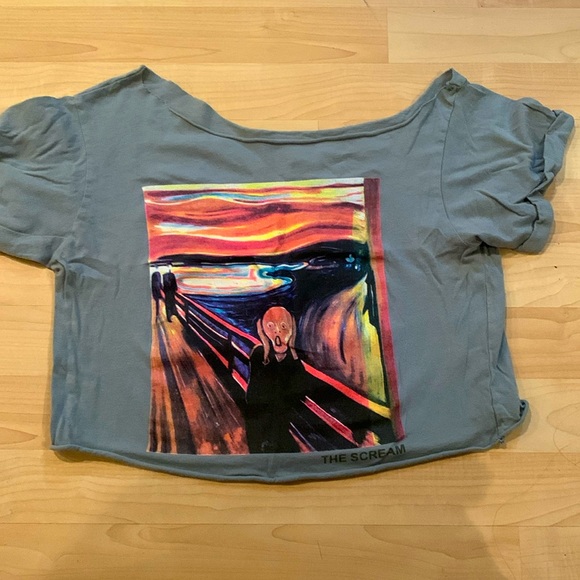 Tops | The Scream Crop Top | Poshmark
